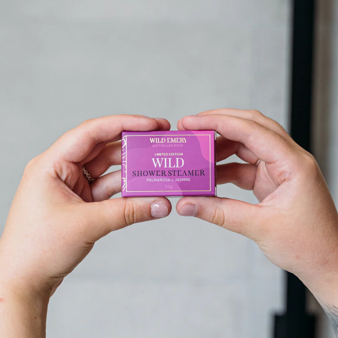 Wild Shower Steamer – Feather Road Studios